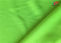China 100% Polyester Honeycomb Bird Eye Fluorescent Mesh 120gsm Sport Coolmax Fabric 150cm for sale