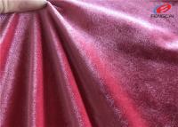 China Customized Color Brushed Polyester Spandex Velvet Fabric 250 GSM with 125 Color Options for Sofa & Apparel for sale