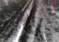 China Korea Polyester Spandex Ice Velvet Fabric 260GSM 60 Inch Width for Sofa Upholstery for sale