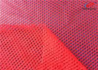 China Customized Knit Big Hole Sports Mesh Polyester Fabric 155cm 65GSM for Women Clothing for sale