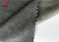 China 100% Polyester Cation Sportswear Mesh Fabric 150gsm 1.55m Honeycomb Jacquard for sale
