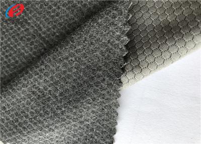 China 100% Polyester Cation Sportswear Mesh Fabric 150gsm 1.55m Honeycomb Jacquard for sale
