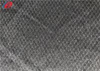 China 100% Polyester Cation Sportswear Mesh Fabric 150gsm 1.55m Honeycomb Jacquard for sale