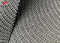 China 75% Nylon 25% Spandex Striped Sports Mesh Fabric - 260 GSM Weight, 150 cm Width for Activewear for sale