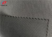 China 75% Nylon 25% Spandex Striped Sports Mesh Fabric - 260 GSM Weight, 150 cm Width for Activewear for sale