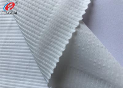 China Anti Pilling Stripe 86 Nylon 14 Lycra Fabric 210gsm Sportswear Material for Trousers for sale