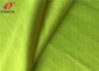 China Soft Knitted Weft Mesh Fabric 90% Polyester 10% Lycra Spandex Stretch Fabric for T-Shirt 155cm Width 180gsm for sale