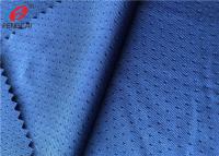 China 170gsm 90% Polyester 10% Spandex Weft Knitted Butterfly Mesh Fabric for Sportswear for sale