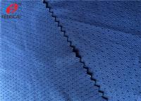 China 170gsm 90% Polyester 10% Spandex Weft Knitted Butterfly Mesh Fabric for Sportswear for sale