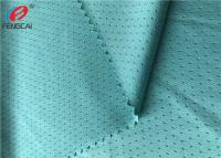 China Thin Dry-Fit Polyester Lycra Mesh Fabric 170gsm 58-60 Inch Width for Athletic Wear for sale