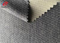 China 165GSM Polyester Melange Bird Eye Mesh Fabric Weft Knitting Sports Fabric 155cm Width for sale