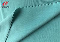 China 4-Way Stretch Lycra T-Shirt Fabric 90% Polyester 10% Spandex 155cm Width 210g/m² Weight for sale