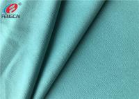 China 4-Way Stretch Lycra T-Shirt Fabric 90% Polyester 10% Spandex 155cm Width 210g/m² Weight for sale