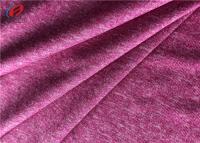 China 150gsm 100% Polyester Weft Knitted Fabric Melange Single Jersey Fabric for sale