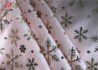 China Super Soft Bronzing Printed Minky Plush Fabric - 230 GSM, 60/62