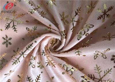China Super Soft Bronzing Printed Minky Plush Fabric - 230 GSM, 60/62