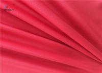 China Shiny Lycra 4 Way Stretch Swimwear Nylon Spandex Fabric 80 Nylon 20 Spandex 180 240 gsm 58 60 inch Red for sale