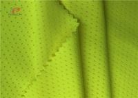 China 120 GSM Bird Eye Mesh Fabric - 92% Polyester 8% Spandex Sports T-Shirt Material with 155 cm Width for sale