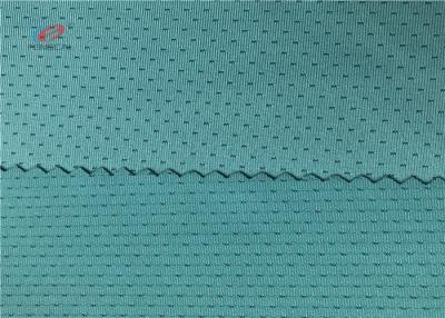 China Yellow 95% Polyester 5% Spandex Elastic Sports Mesh Fabric 80-120 GSM 58-60 Inch Width for sale