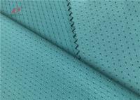 China Yellow 95% Polyester 5% Spandex Elastic Sports Mesh Fabric 80-120 GSM 58-60 Inch Width for sale