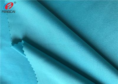 China Single Jersey Recycled 85% Polyester 15% Spandex Fabric 145-150cm Width 210-240gsm For Sportswear for sale