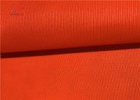 China 80gsm Orange Reflective Safety Fabric 160cm Width Fluorescent Flame Retardant Material for Workwear for sale