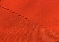 China 80gsm Orange Reflective Safety Fabric 160cm Width Fluorescent Flame Retardant Material for Workwear for sale