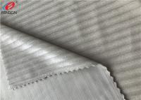 China Shiny Stripe 95% Polyester 5% Spandex Velvet Fabric Brushed Fleece 150cm 200GSM for sale