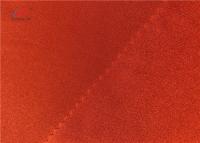 China Semi Dull Orange Polyester Spandex Fabric 150cm Width 200gsm for Swimwear Yoga Leggings for sale