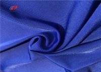 China Plain Dyed 50D Stretch Polyester Spandex Fabric Warp Knitted for sale