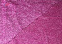 China 4 Way Stretch Polyester Spandex Melange Fabric 195GSM 160cm for Fitness Yoga Wear for sale