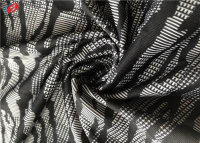 China Digital Printed Polyester Lycra Single Jersey Knitted Fabric 210gsm 160cm for sale