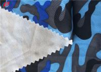 China Camouflage Printing Single Jersey Fabric Polyester Spandex Fabric For T - Shirt for sale