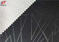 China Embossed 4 Way Stretch Fabric Composite With Polyester Brushed Fabric Garment Use for sale