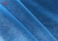 China Korean Warp Knitting Spandex Velvet Fabric 92% Polyester 8% Spandex 155cm 220gsm for Dress for sale