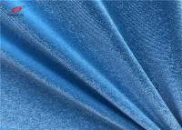China Korean Warp Knitting Spandex Velvet Fabric 92% Polyester 8% Spandex 155cm 220gsm for Dress for sale