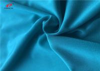 China Warp Knitted Turquoise Lingerie Fabric 92% Nylon 8% Spandex 170gsm 152cm Width for sale