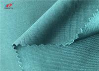 China Green Jacquard Knitted Polyester Spandex Fabric 200gsm 155cm Sportswear UV Resistant for sale