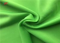 China Warp Knit Dyed Polyester Spandex Plain Fabric 220GSM 59 Inch for Swimwear Sportswear for sale