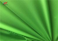 China Green Jacquard Knitted Polyester Spandex Fabric 200gsm 155cm Sportswear UV Resistant for sale