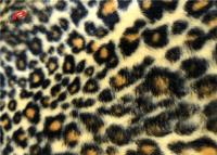 China Warp - Knitted Animal Printed Minky Plush Velboa Fabric 100% Polyester for sale