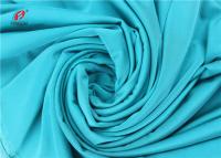 China Eco Friendly Shiny Solid Red 4 Way Stretch Nylon Spandex Fabric 180 gsm 58-60 inch for sale