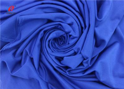 China Shiny 87% Polyester 13% Spandex 4 Way Lycra Fabric 200GSM 150cm for Yoga Sportswear for sale