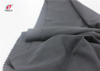 China Eco Friendly Shiny Solid Red 4 Way Stretch Nylon Spandex Fabric 180 gsm 58-60 inch for sale