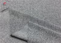 China 4 Way Stretch Polyester Spandex Single Jersey  Melange Fabric For Yoga Leggings for sale