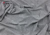 China 4 Way Stretch Polyester Spandex Single Jersey  Melange Fabric For Yoga Leggings for sale
