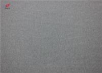 China Melange Single Jersey 90 Polyester 10 Spandex Fabric , Grey Swimsuit Fabric for sale