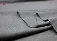 China Weft Knit Polyester Spandex Melange Single Jersey Fabric 220GSM 155cm for Sportswear for sale
