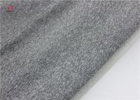 China Melange Colour Sports Clothing Weft Knitted Fabric 90% Polyester 10% Spandex 150cm Width 170gsm for sale