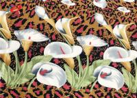 China Custom Printed Chlorine-Resistant Polyester Spandex Fabric 150cm Width 215GSM for Swimwear for sale